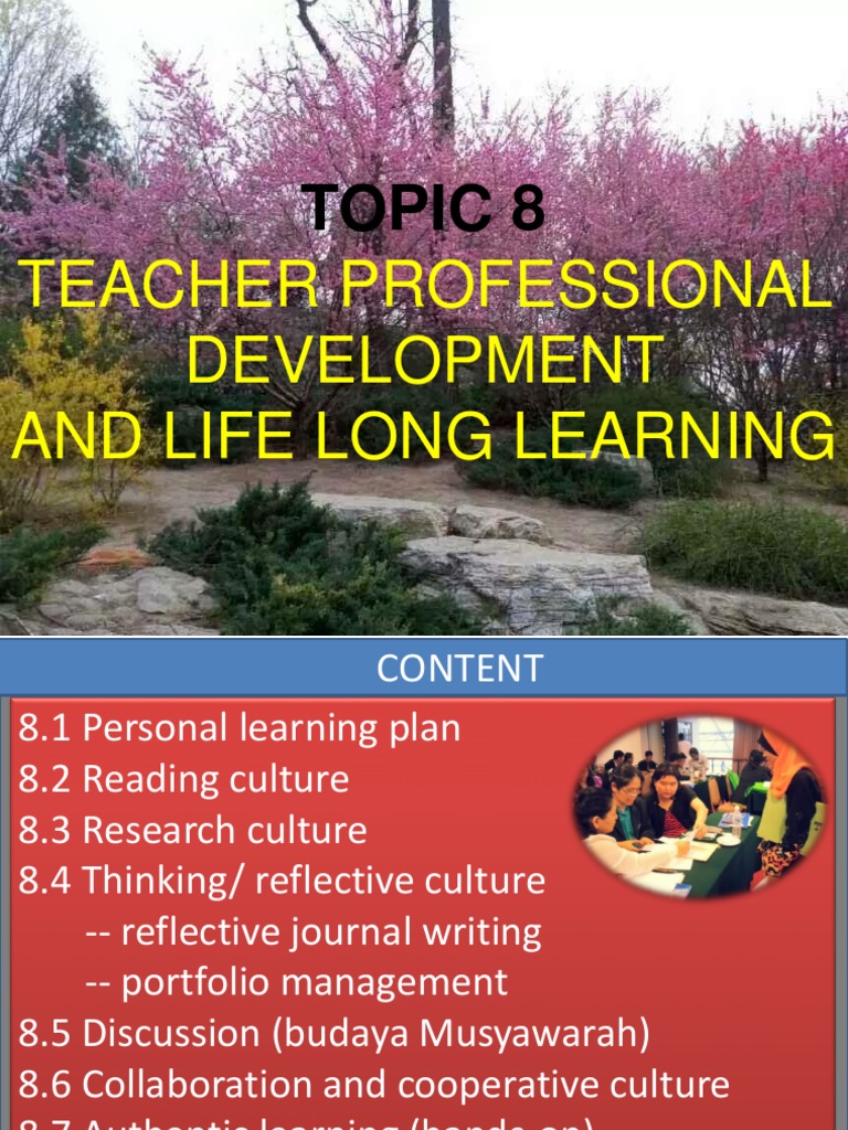 Topic 8: Teacher Professional Development and Life Long Learning | PDF ...