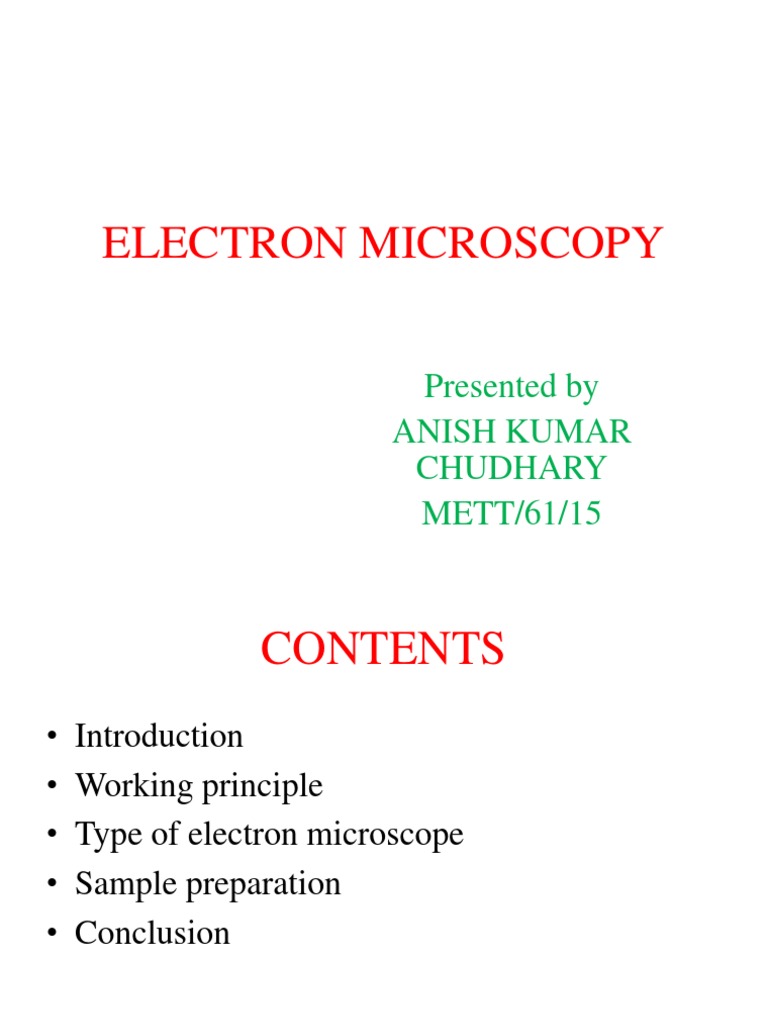 Ram I | PDF | Electron Microscope | Microscope