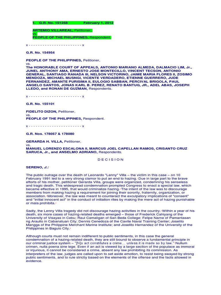 Cases, Criminal Law | PDF | Acquittal | Double Jeopardy