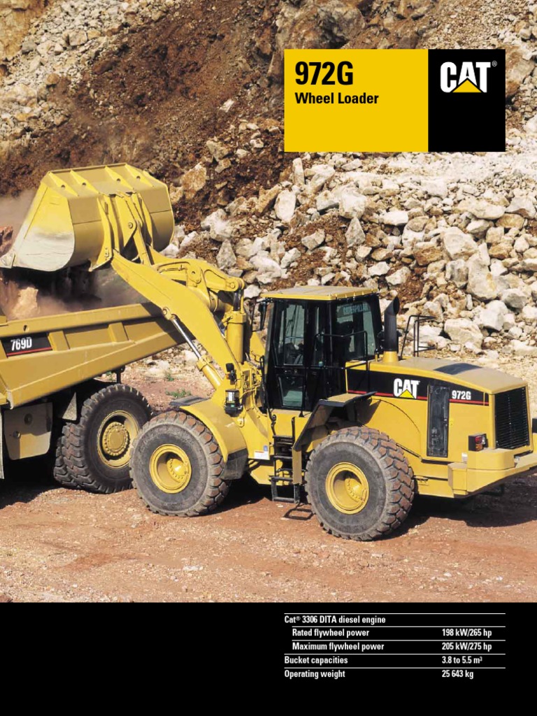 Catalogo Cargadora 972G | PDF | Manual Transmission | Transmission ...