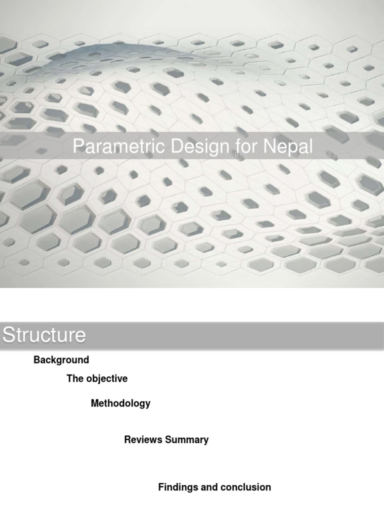 Parametric Design For Nepal | PDF | Design | Scientific Modeling