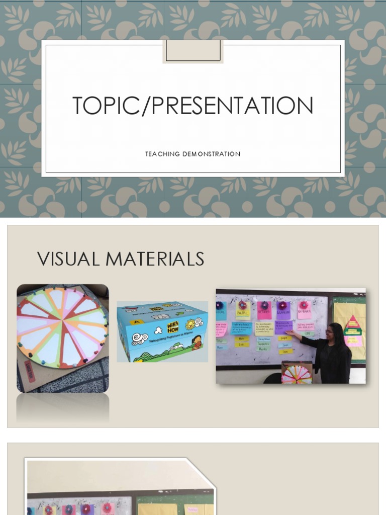 Teaching Demo Reflection | PDF