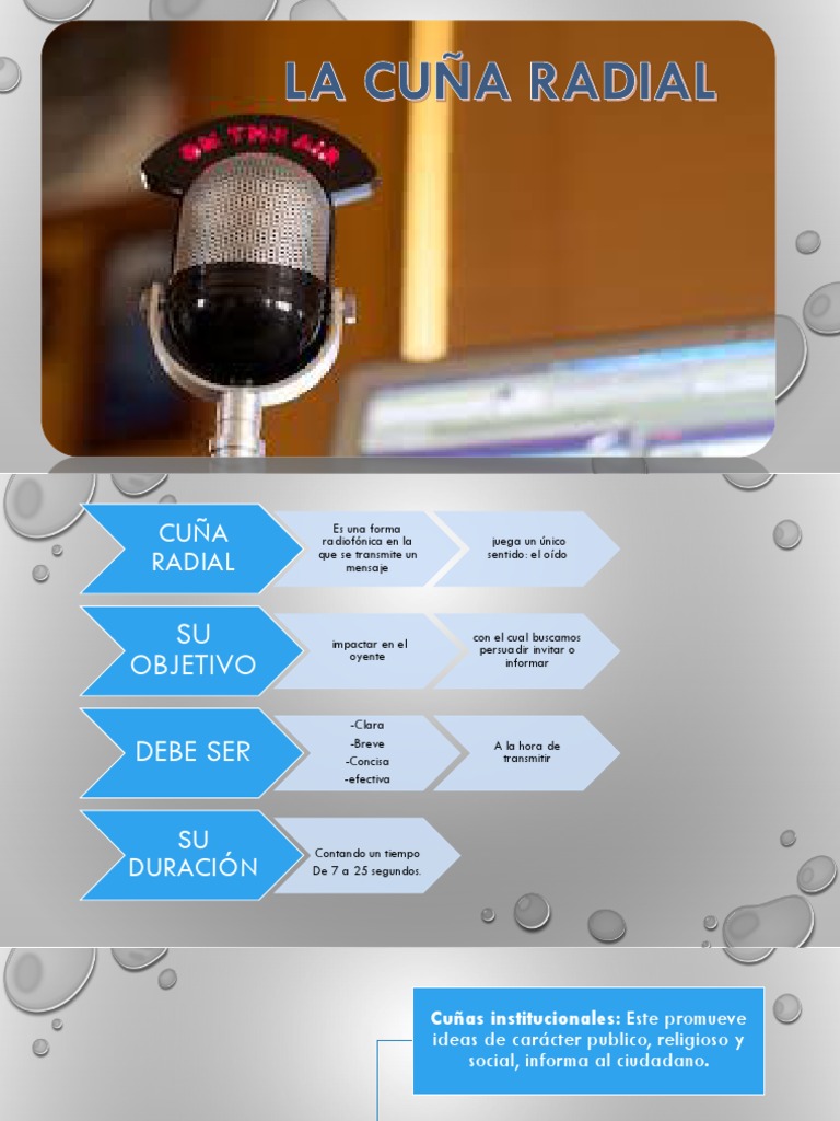 Cuña Radial | PDF | Radio | Publicidad