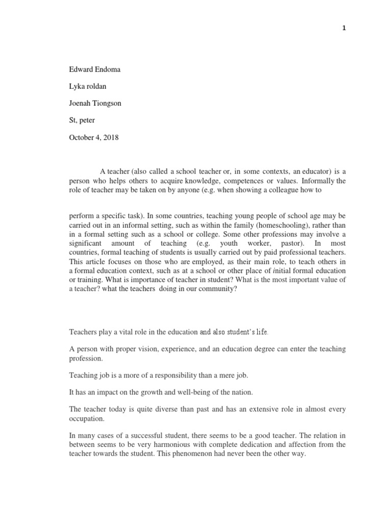 Edward Endoma Lyka Roldan Joenah Tiongson ST, Peter October 4, 2018 ...