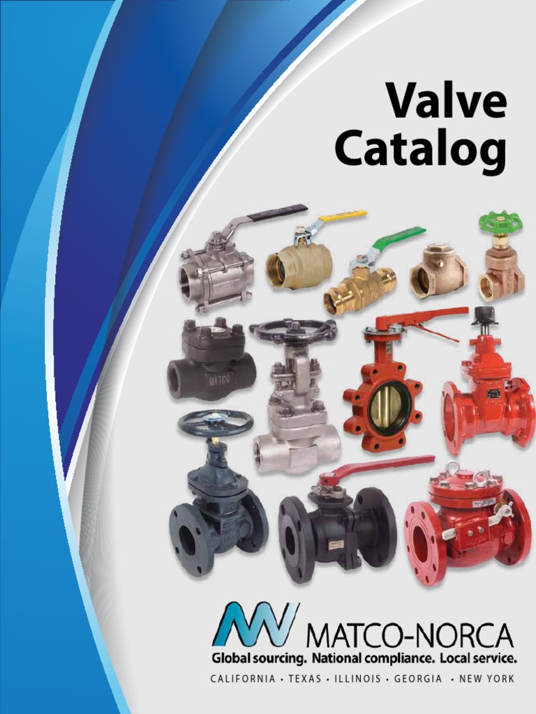 Valve Catalog: California - Texas - Illinois - Georgia - New York | PDF ...
