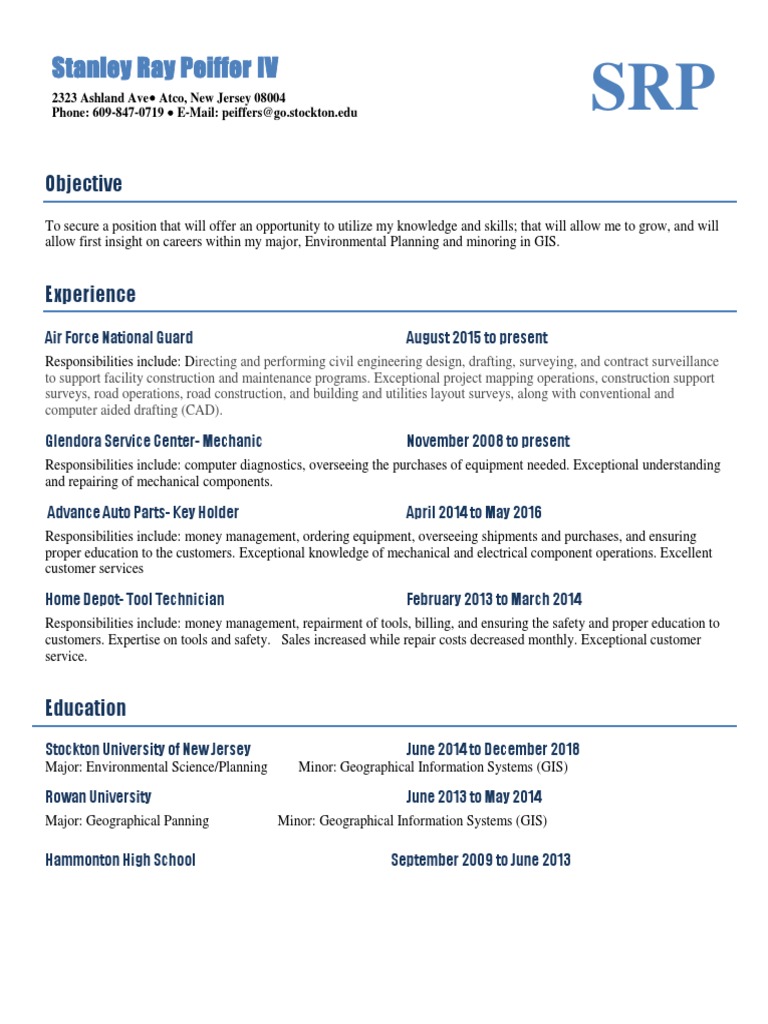 Updated Stan Resume | PDF | Geographic Information System | Computer ...