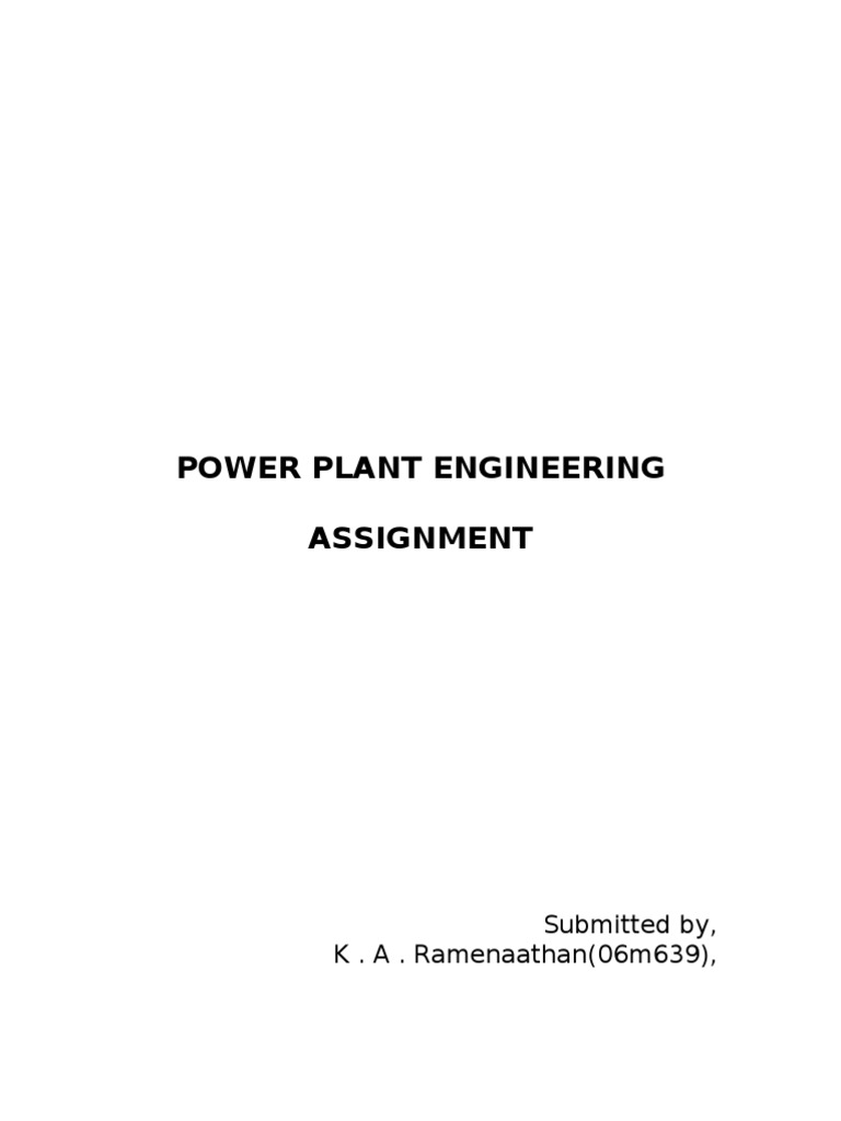 Power Plant Engineering | PDF
