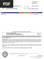 Laboratorios Chopo Análisis Clínico Prueba de Embarazo | PDF | Diagnostico medico | Laboratorios