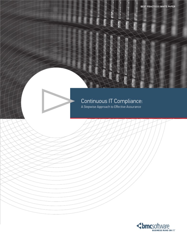Continuous IT Compliance:: A Stepwise Approach To Effective Assurance ...