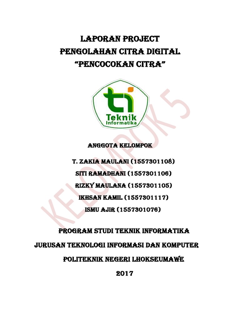 Laporan Project PCD | PDF | Bisnis | Seni