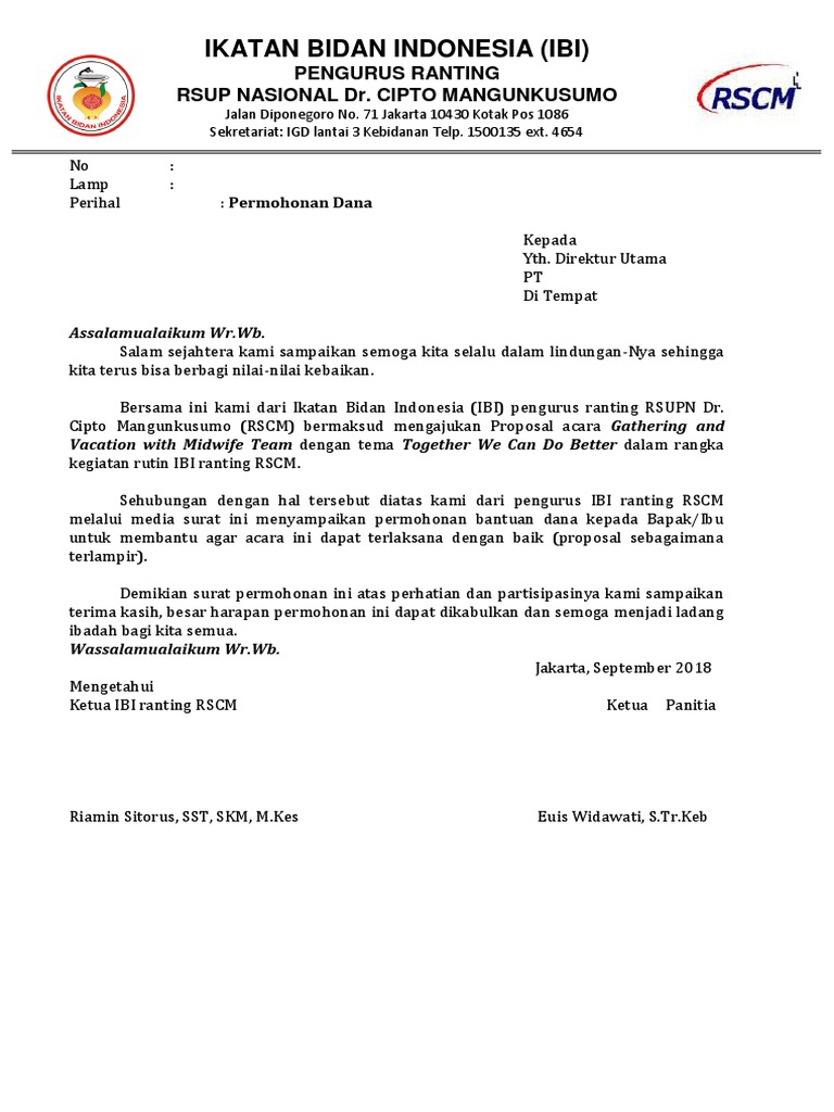 Contoh Proposal Gathering | PDF