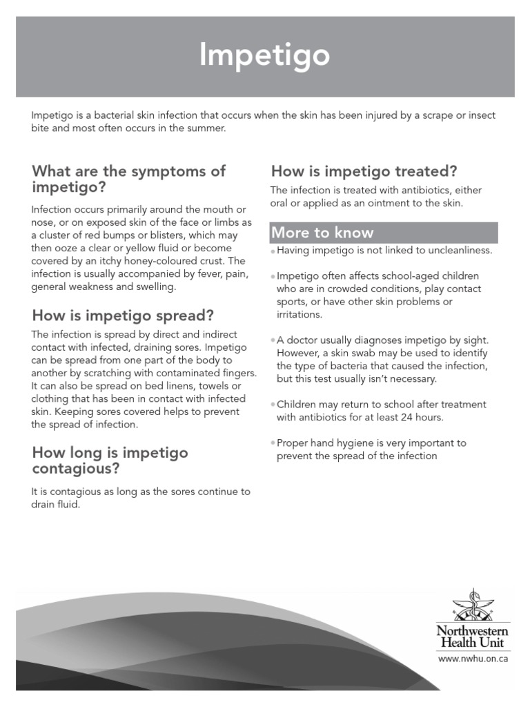Impetigo PDF | PDF