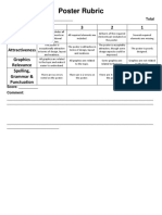 Tri-Fold Brochure Rubric | PDF | Graphics