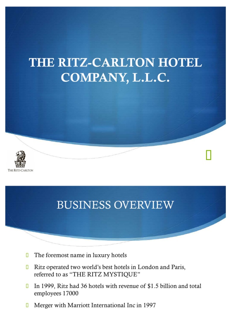 Evaluating Ritz-Carlton's Mission and Value | PDF | Stakeholder ...