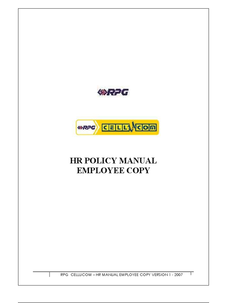 Hr Manual Pdf Recruitment Human Resources