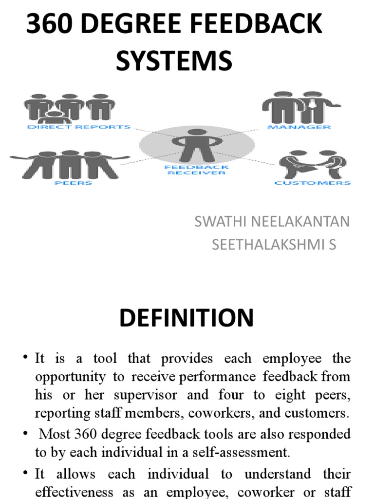 360 Degree Feedback System Overview | PDF | Psychological Concepts ...