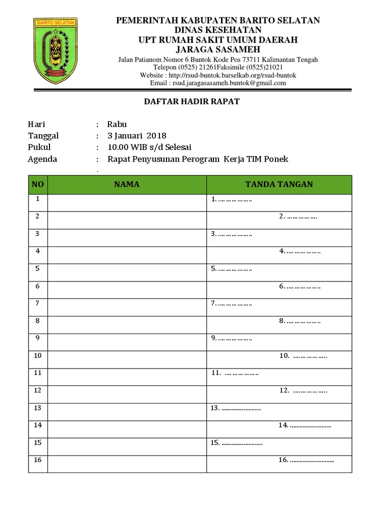 ABSEN Rapat Ponek | PDF | Memasak, Makanan, & Anggur
