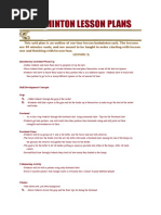 Beginner Pickleball Lesson Plan | PDF | Sports