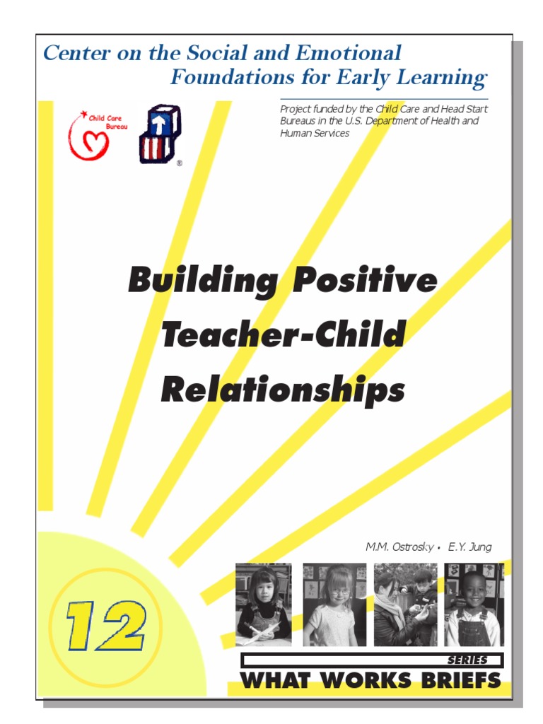 Building Positive Teacher-Child Relationships | Preschool | Teachers