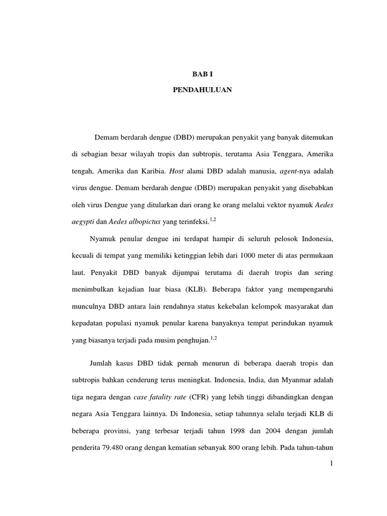 Laporan Kasus DHF | PDF