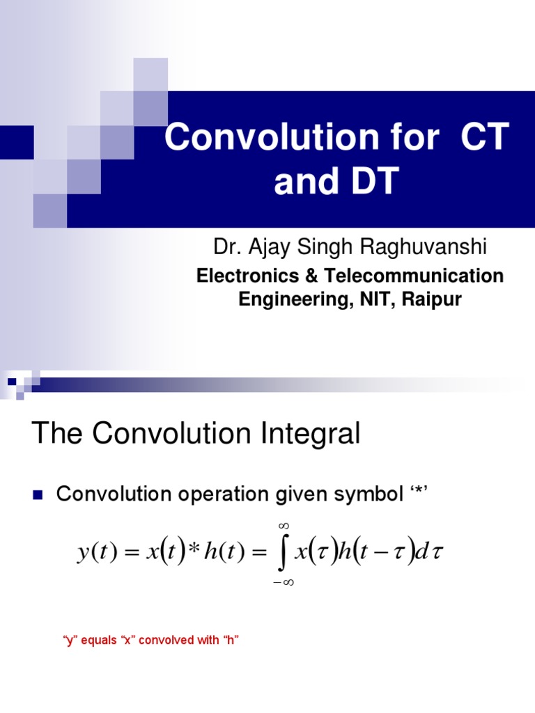Convolution Techniques for Engineers | PDF | Convolution | Mathematical Analysis