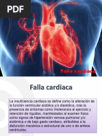 Falla Cardiaca Aguda | PDF | Insuficiencia cardíaca | Hipertensión