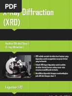 Prinsip Kerja X-Ray Diffraction (XRD) | PDF