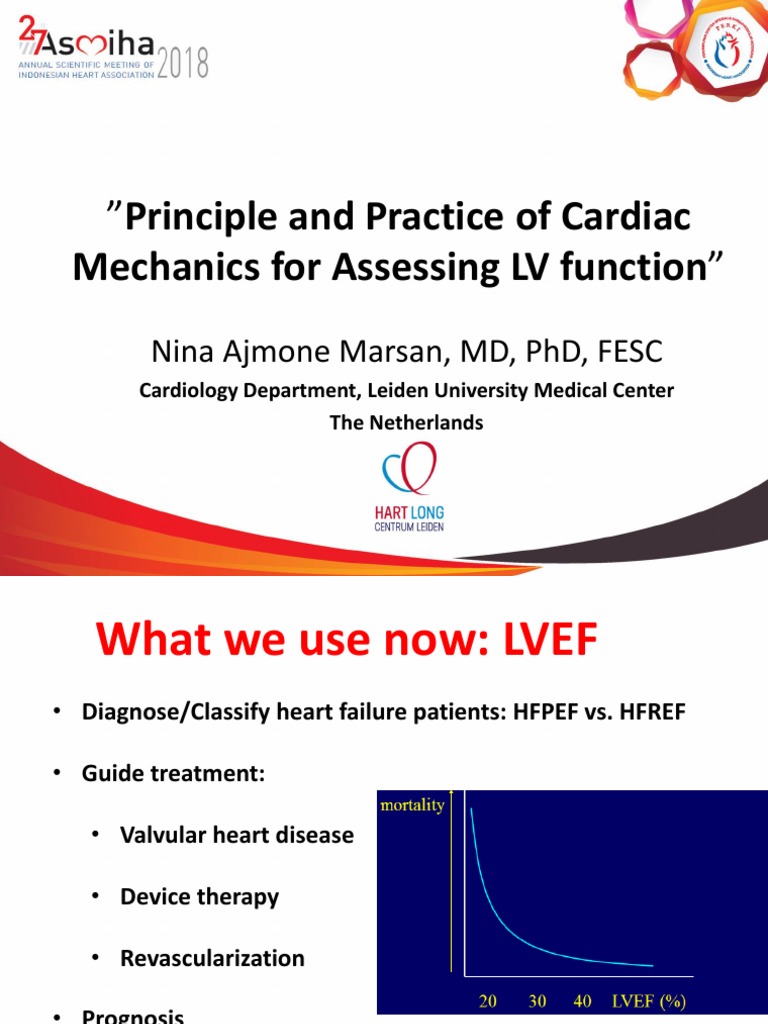 Principle and Practice of Cardiac Mechanic For Assessing LV Function ...