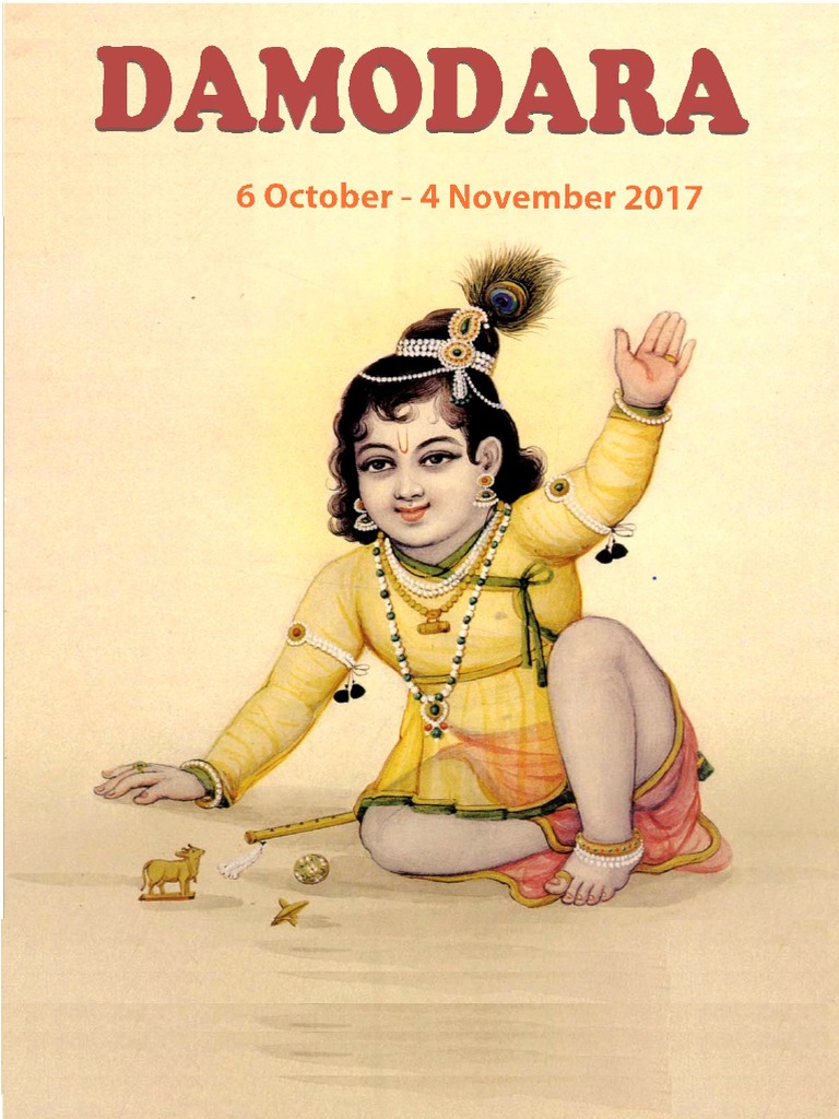 Damodara Booklet | Krishna | Hinduism