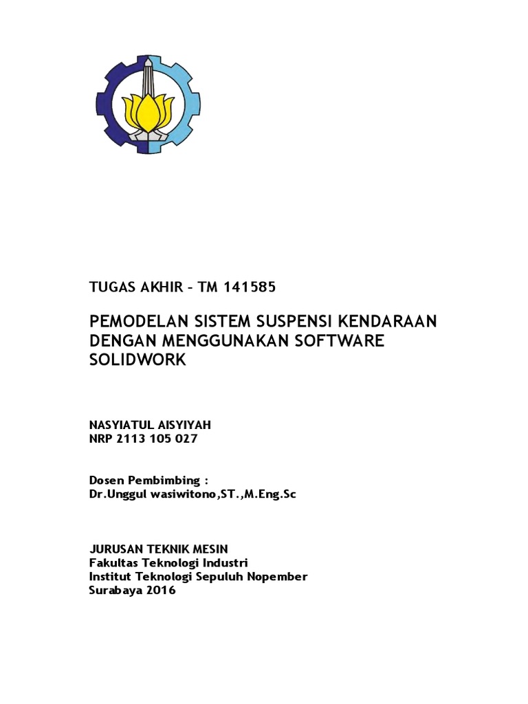 Model Matematis Sistem Dinamik | PDF