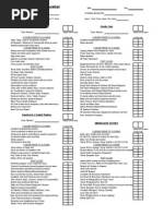 Server Sidework Checklist | PDF | Restaurants | Home