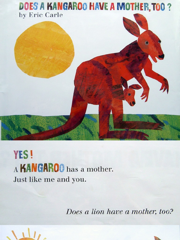 Does A Kangaroo Have A Mother Too | PDF