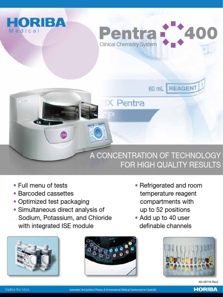 Clinical Chemistry System Features | PDF | Cholesterol | Biochemistry