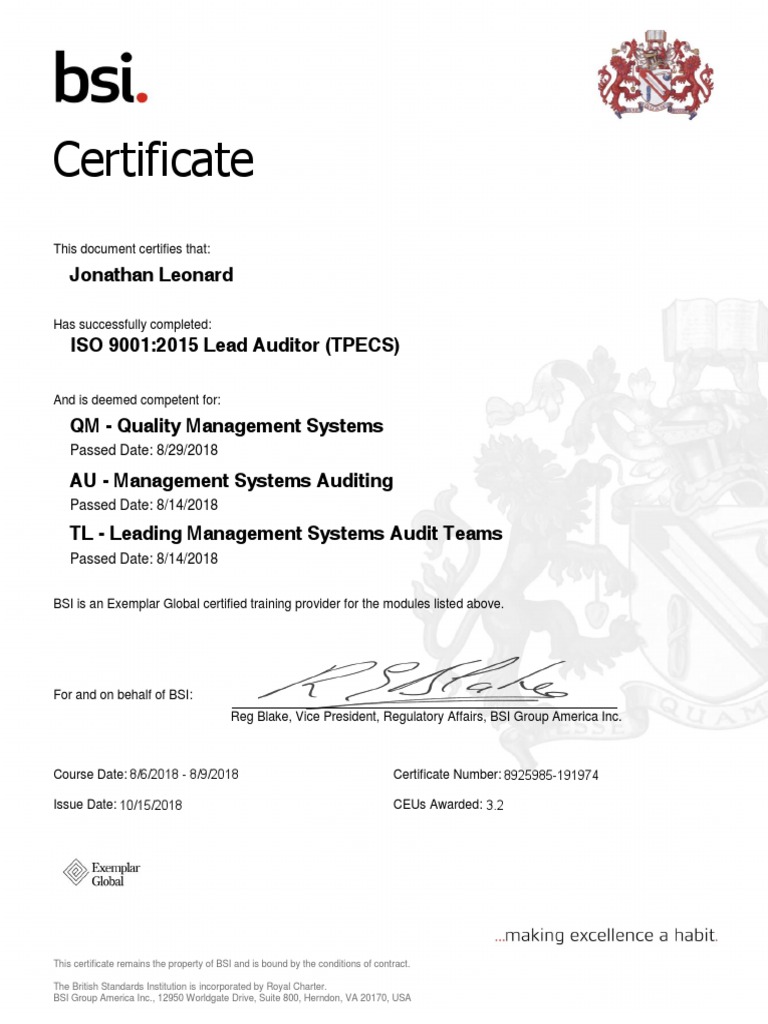 ISO 9001 Summary | PDF