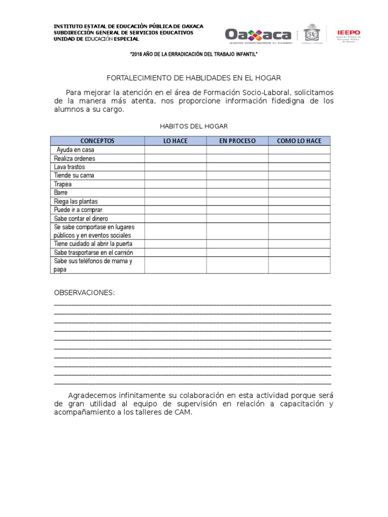 Fortalecimiento de Habilidades CAM | PDF | Cambio | Modificación de ...