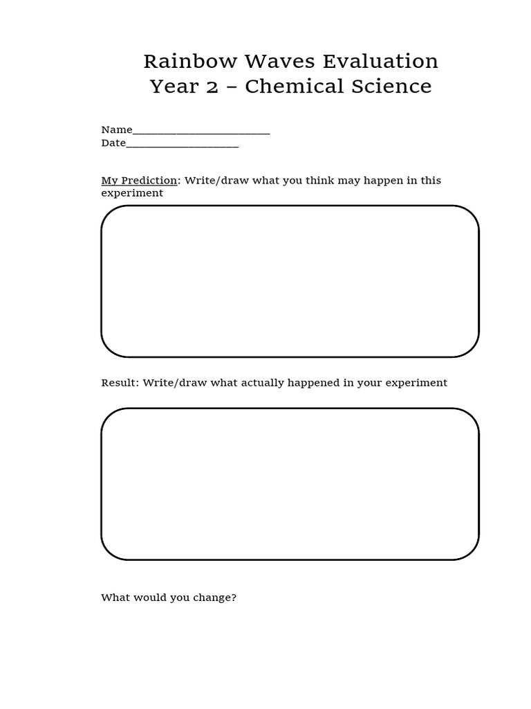Rainbow Waves Evaluation | PDF