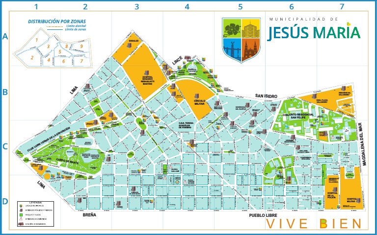 Mapa Jesus Maria | PDF