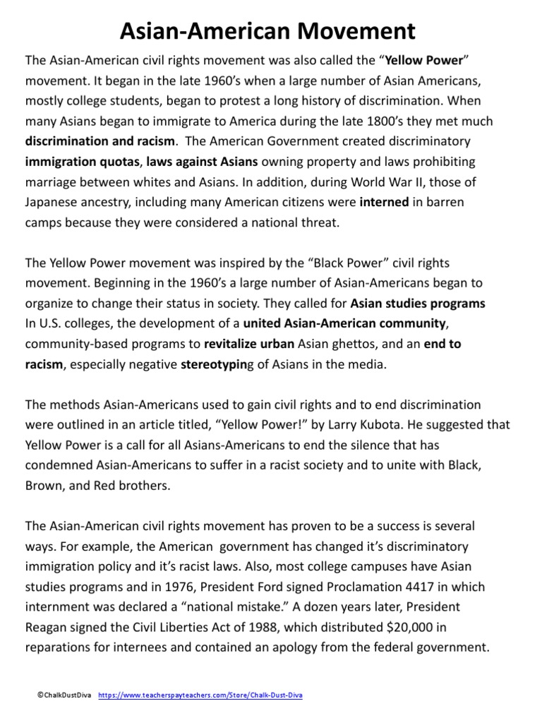 Asian American | PDF