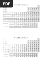 Periodic Table Rounded | PDF | Periodic Table | Chemical Elements