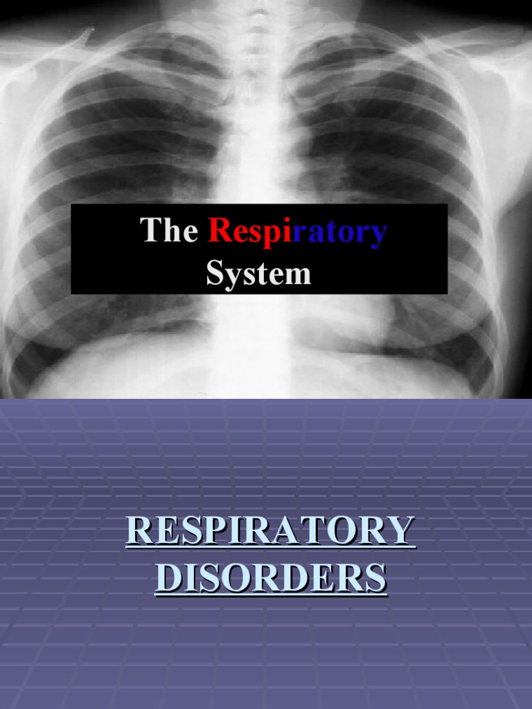 The System: Respi | PDF | Human Nose | Pneumonia