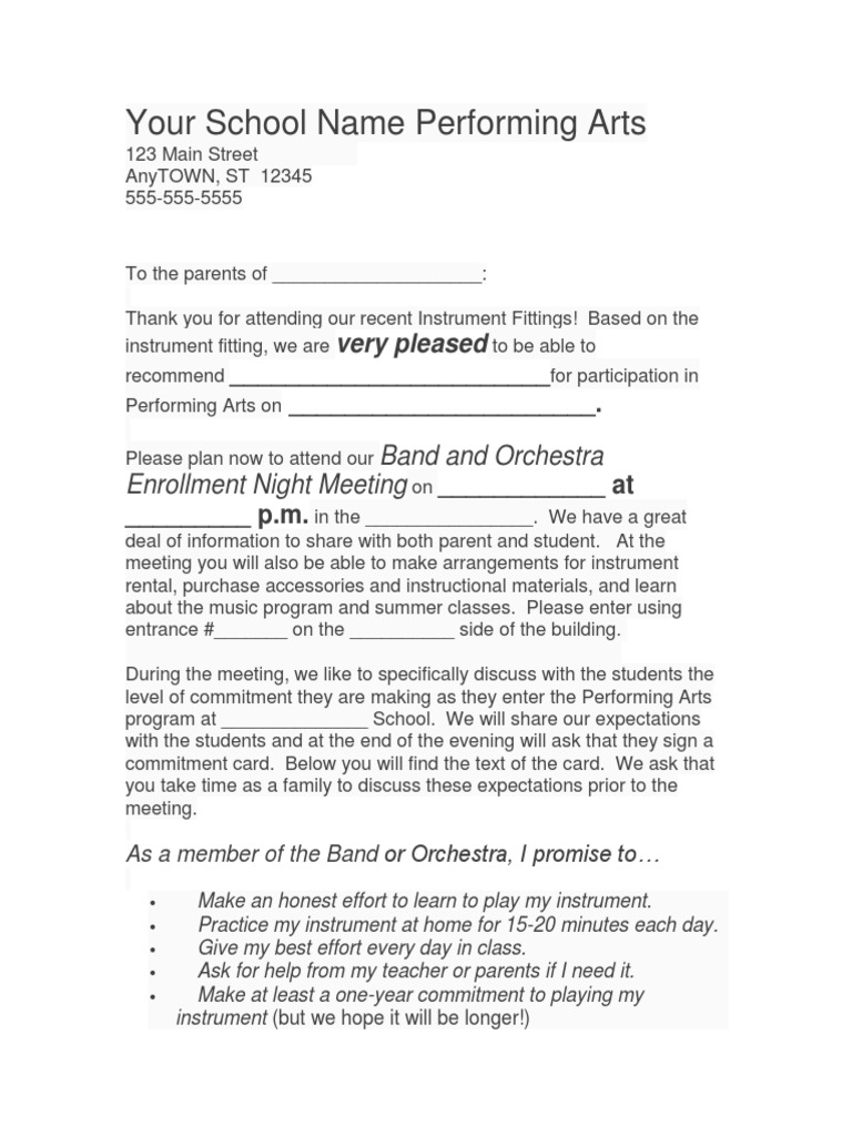 Assessment Letter | PDF