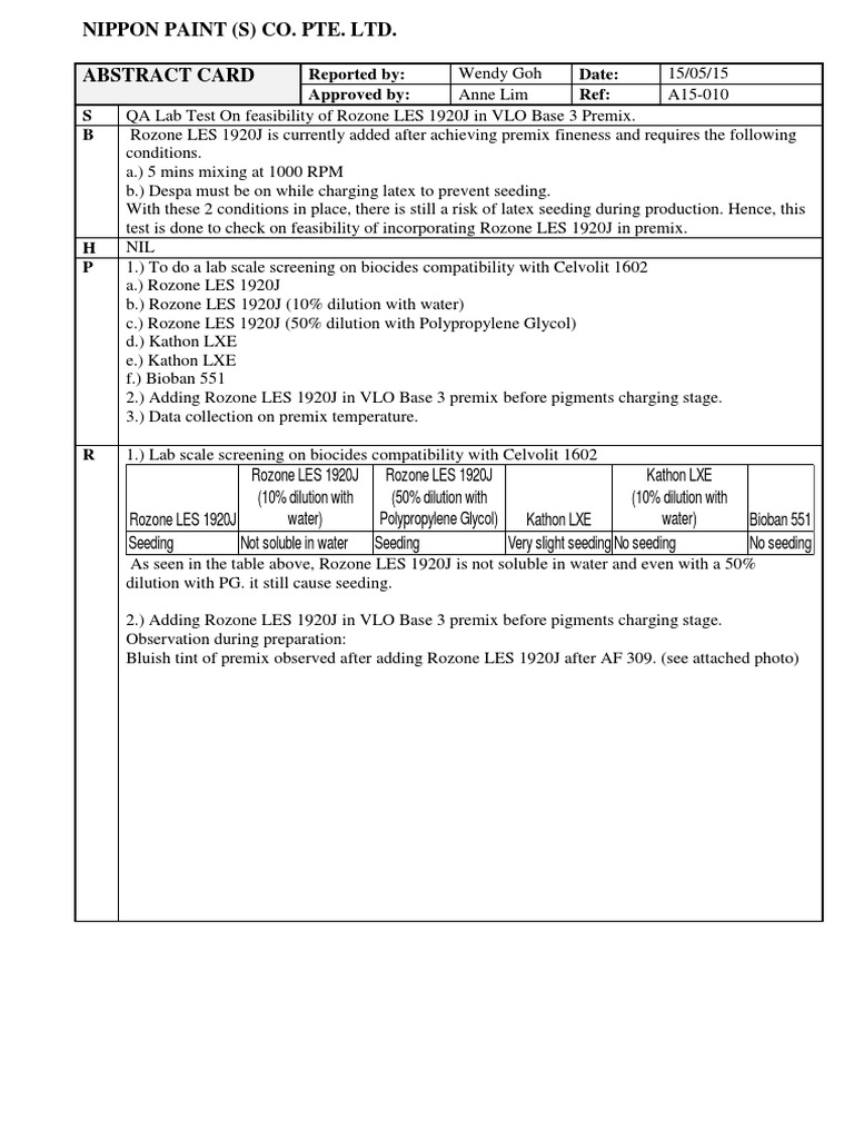 AB Card | PDF | Materials | Chemistry