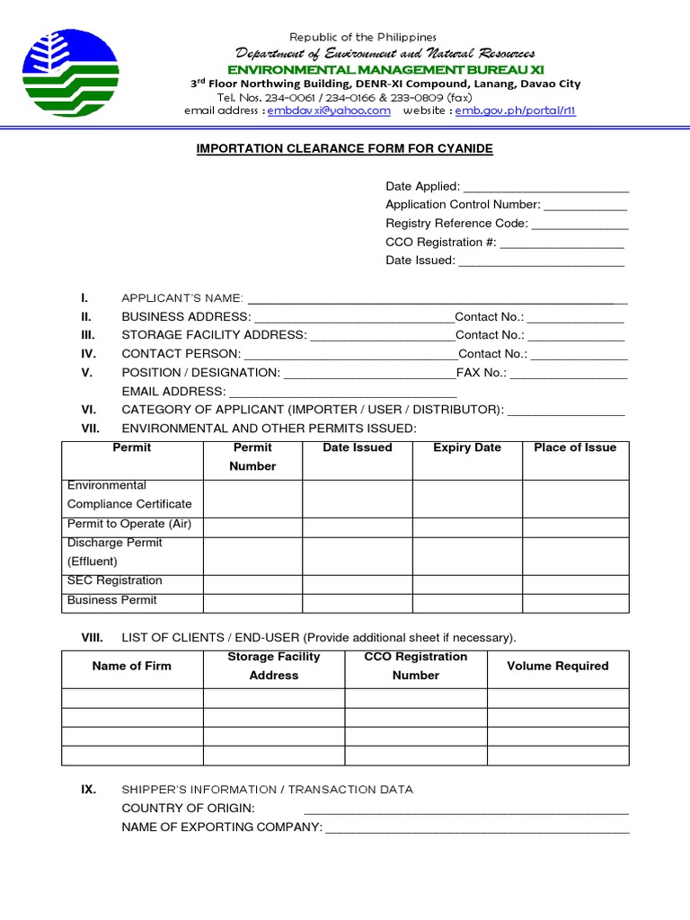 Department of Environment and Natural Resources: 3 Floor Northwing ...