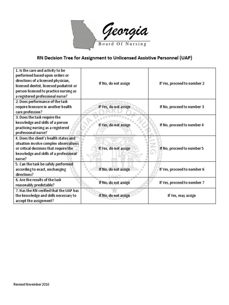 RN Guidelines for UAP Assignment | PDF