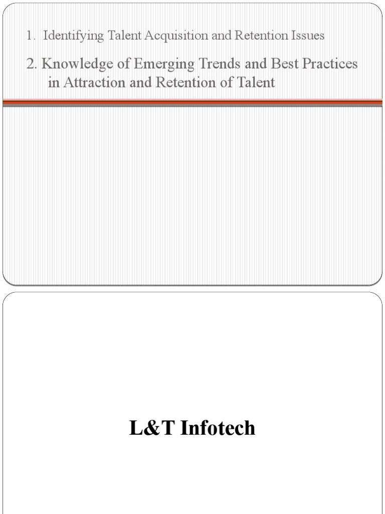 Talent Attraction and Retention Insights | PDF | Employee Retention ...