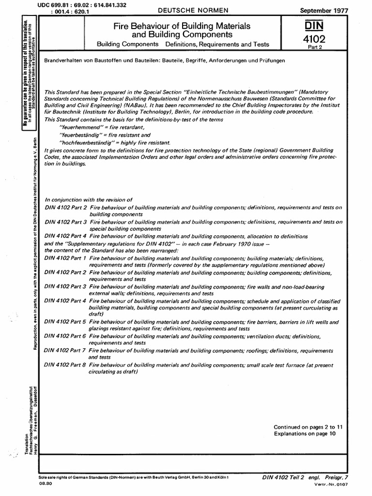 Din - 4102 2 1977 | PDF