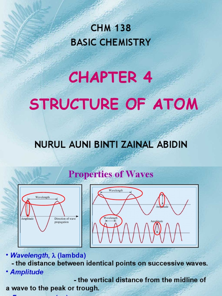 Atom Structure and Quantum Theory Overview | PDF | Atomic Orbital ...