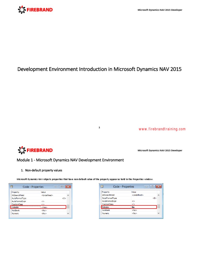 Dynamics Nav 2015 Developer PDF | PDF | Page Layout | Microsoft ...