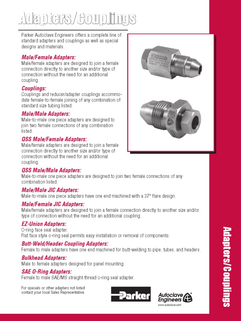 AUTOCLAVE - AdapterCoupling | PDF | Pipe (Fluid Conveyance) | Building ...