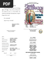 Acknowledgement: 4 Big Events | PDF | Ceremonies | Social Institutions